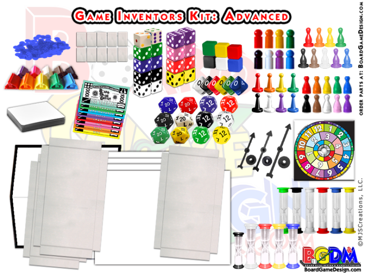 Game Inventors Kit, Game Invention Starter Kit, Inventor Kits