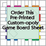 Game Board Blank, Box Blank Kit, Blank Game Boards, Boardgame Blanks ...