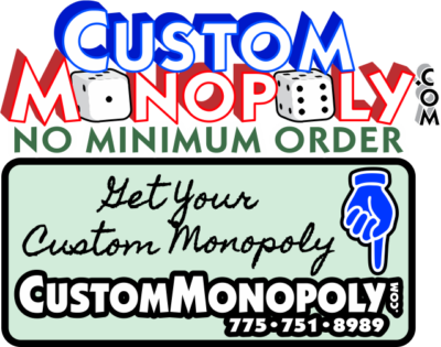 Custom Monopoly Game Company, Monopoly Board-Manufacturer